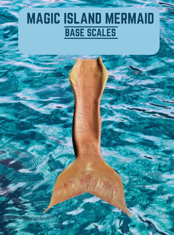 Magic Island style Basic Silicone Mermaid Tail – Haley Mermaid LLC