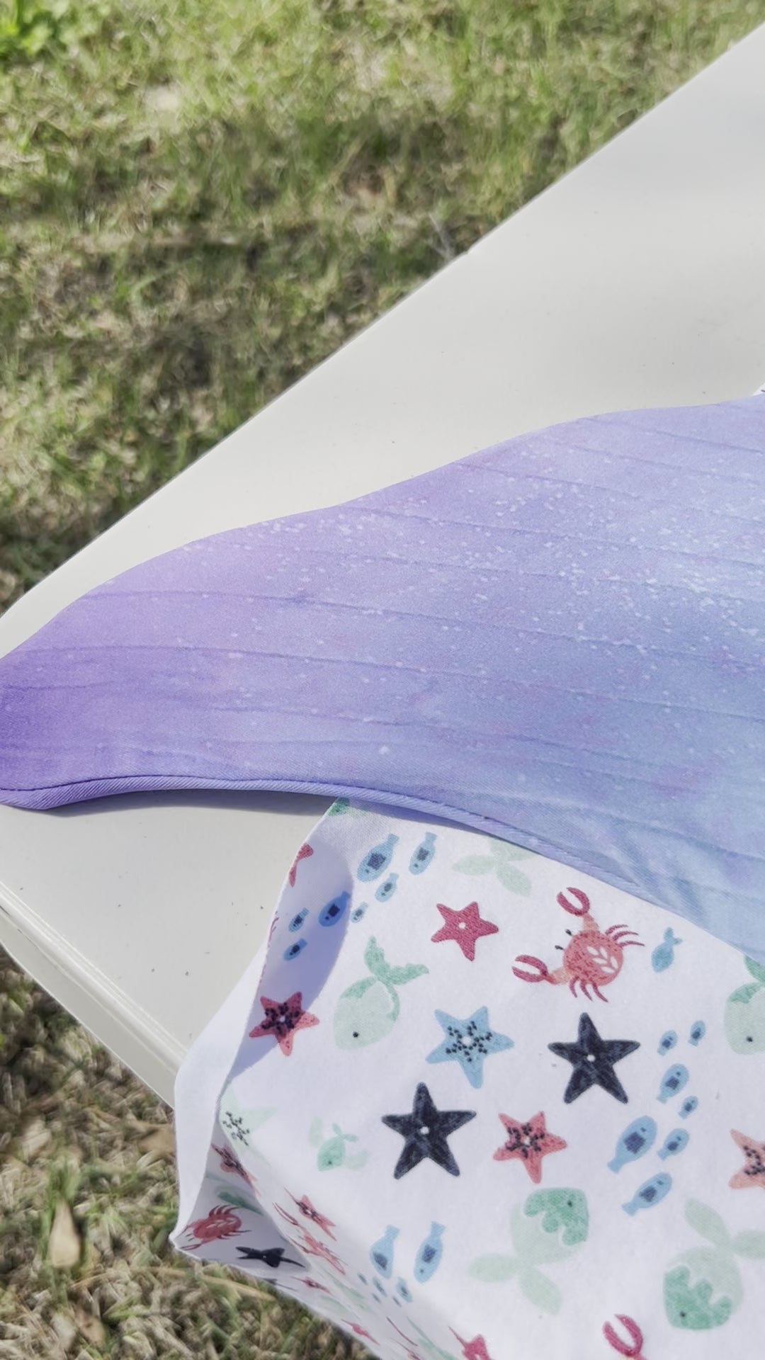 Ready to ship fabric mermaid tail – Haley Mermaid LLC