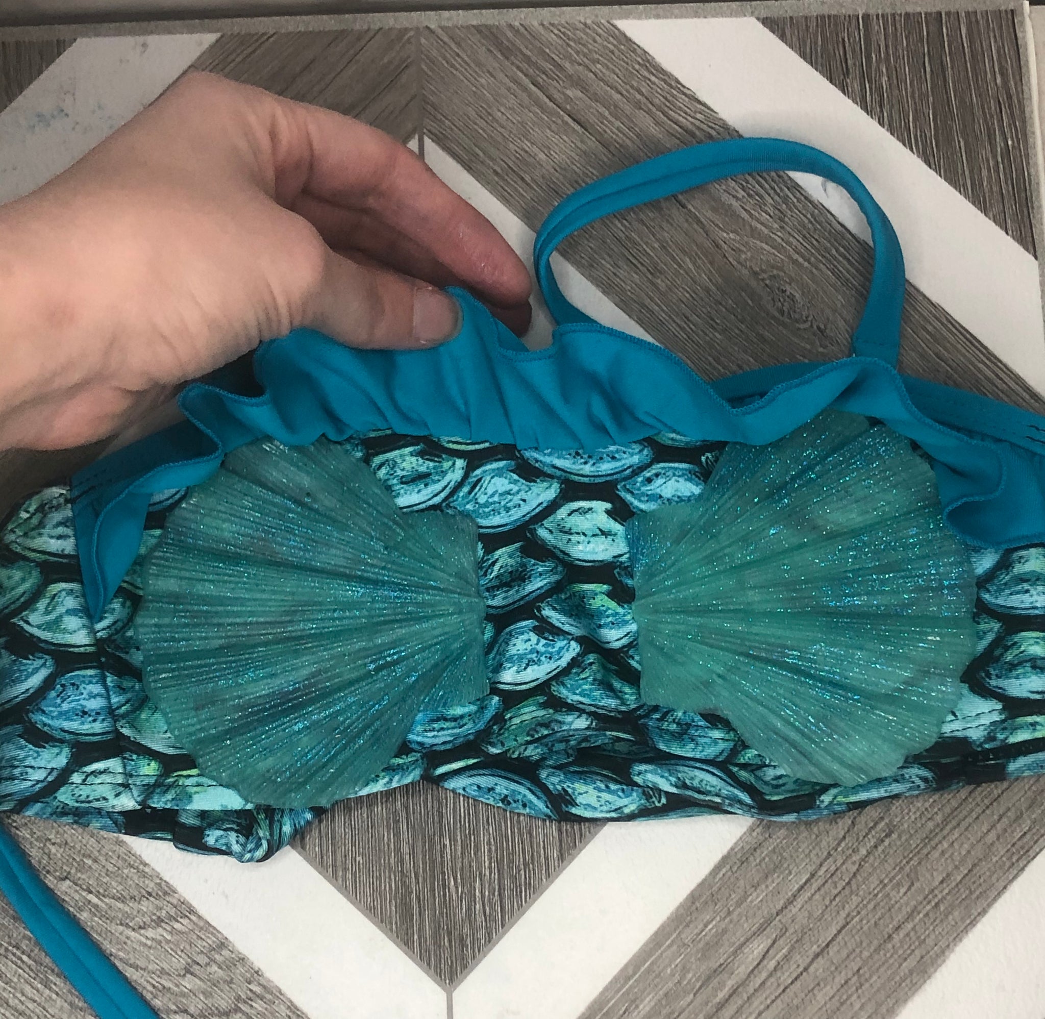 Kids Mermaid Swim Top – Haley Mermaid LLC
