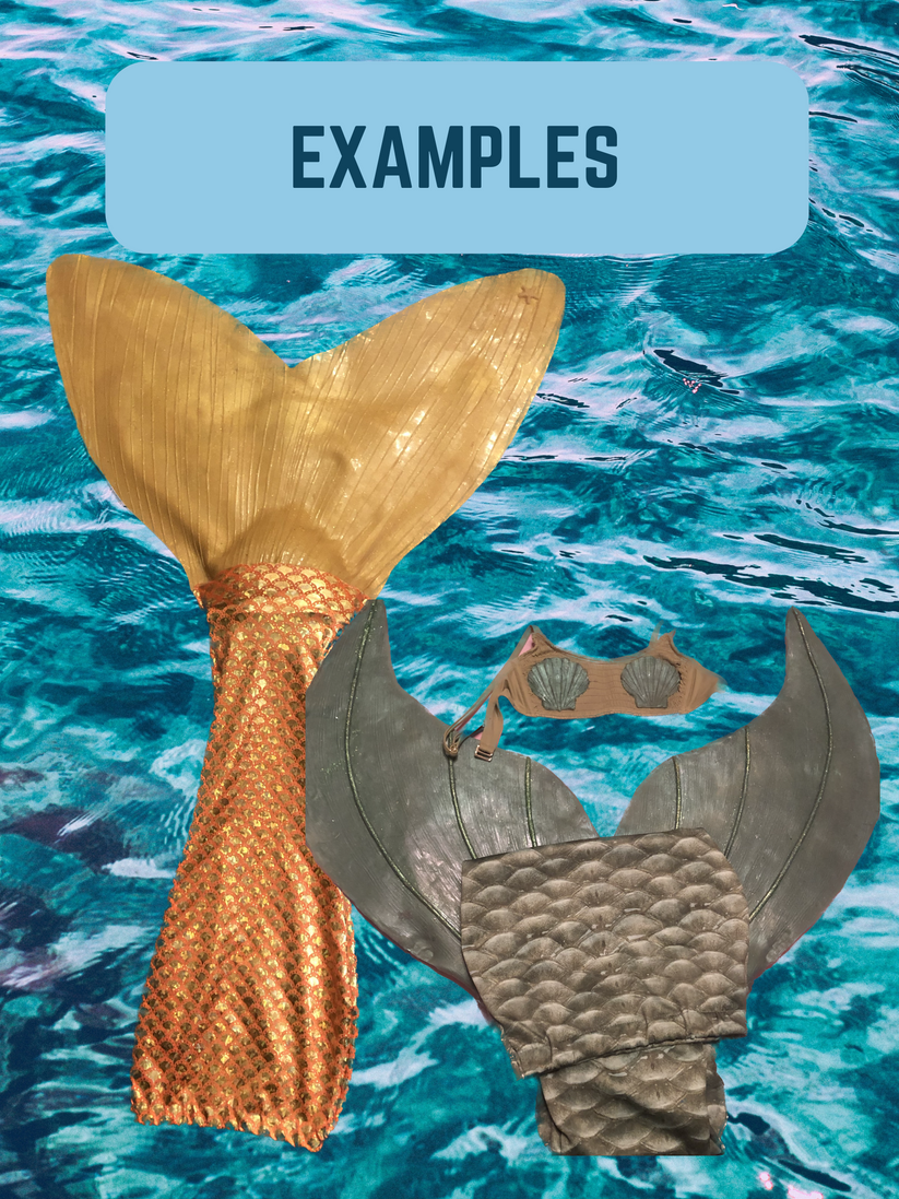 Hybrid Mermaid Tail Custom Made – Haley Mermaid LLC